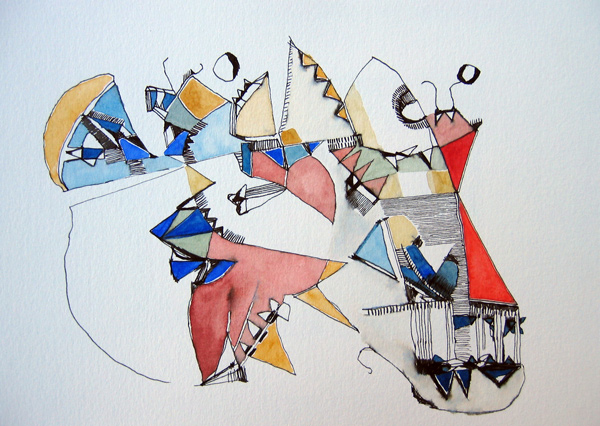 Abstract art Short story