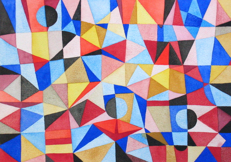 Arte abstracto Sin márgenes